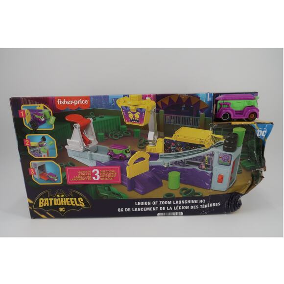 Fisher-Price | Toys | Fisherprice Dc Batwheels Toy Car Playset Legion ...